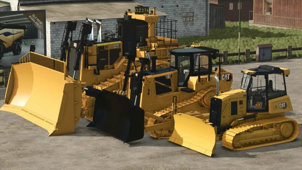 FS25 CAT Next Gen Dozers Pack v1 (3) - Farming simulator 19 / 17 / 15 Mod