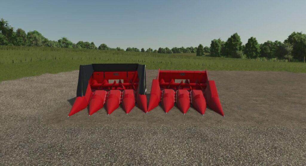 FS25 CaseIH 1000 Series Cornheads V1.0 - FS 25 Cutters Mod Download