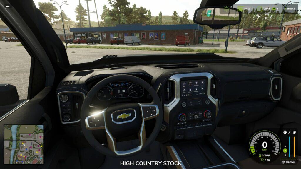 FS25 Chevrolet Silverado 2500 High Country v1 (8) - Farming simulator ...