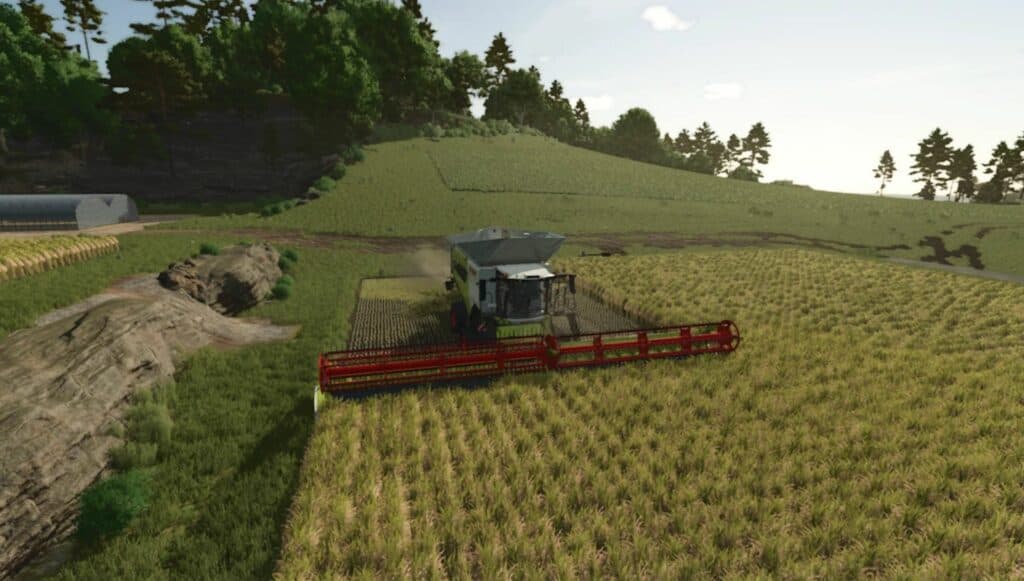 FS25 Combine Rice Pack v1.0 - Farming simulator 19 / 17 / 15 Mod
