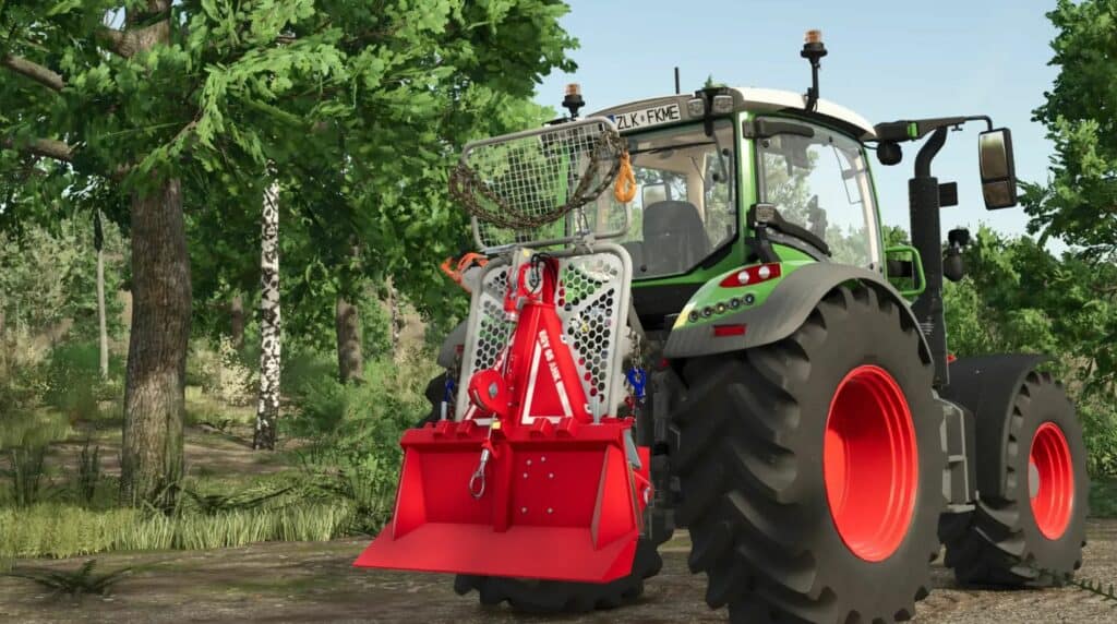 FS25 Forestry Winches v1 (5) - Farming simulator 19 / 17 / 15 Mod