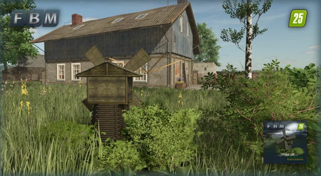 FS25 Garden Mill v1 (3) - Farming simulator 19 / 17 / 15 Mod