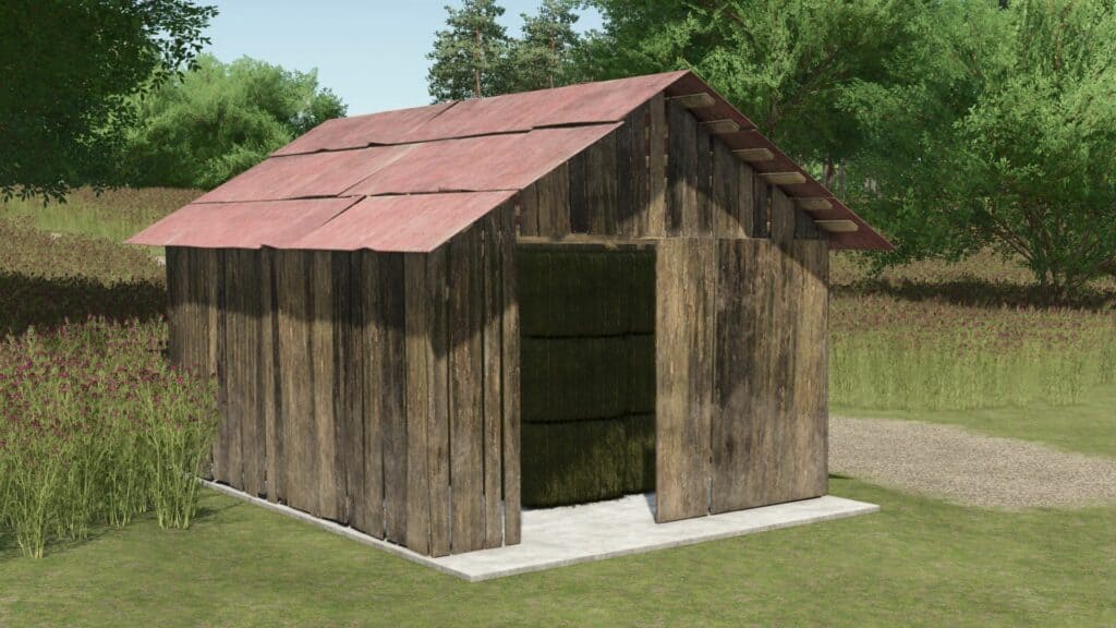 FS25 Grass Dryer V1.0.0.1 - FS 25 Buildings Mod Download