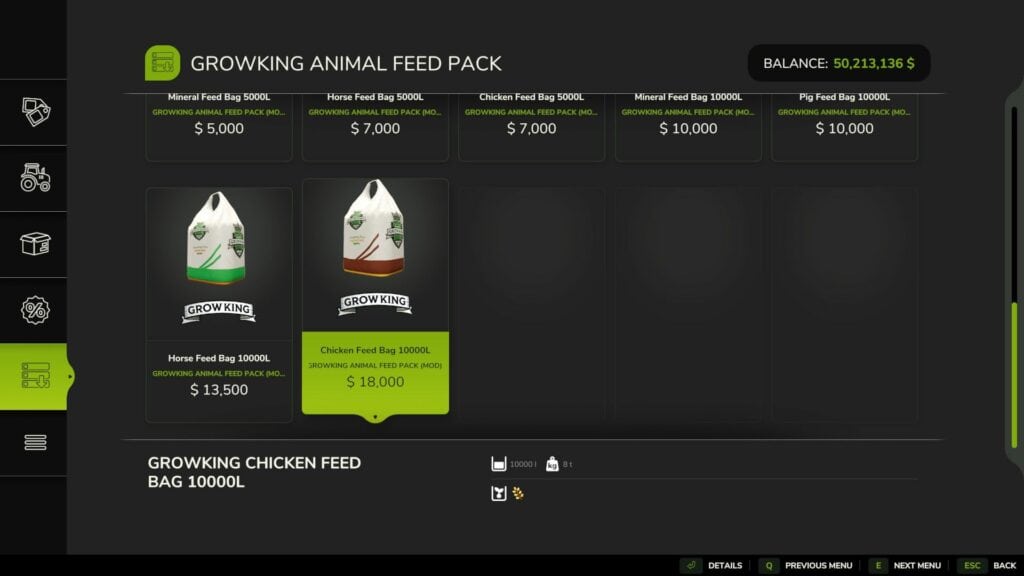 FS25 GrowKing Animal Feed Pack V4 (1) - Farming simulator 19 / 17 / 15 Mod
