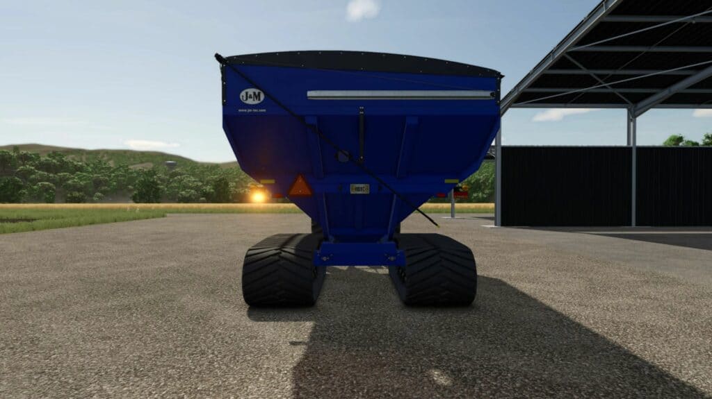 FS25 J&M X1112 Grain Cart Edit v1.0 - FS 25 Trailers Mod Download