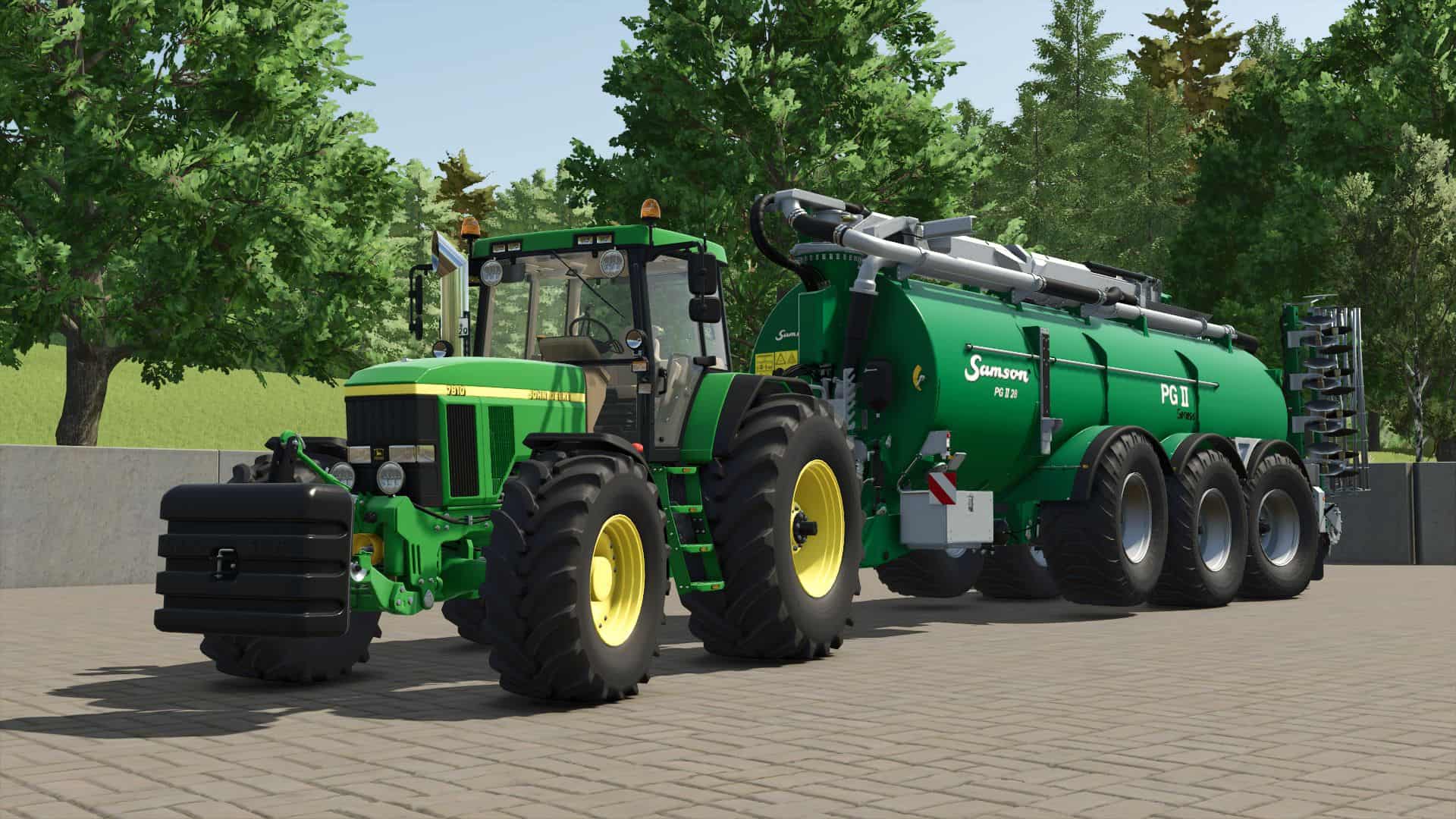 FS25 John Deere 7010 Edit vBETA - FS 25 Tractors Mod Download