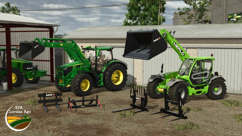 FS25 MX tool pack v1.0 - FS 25 Packs Mod Download
