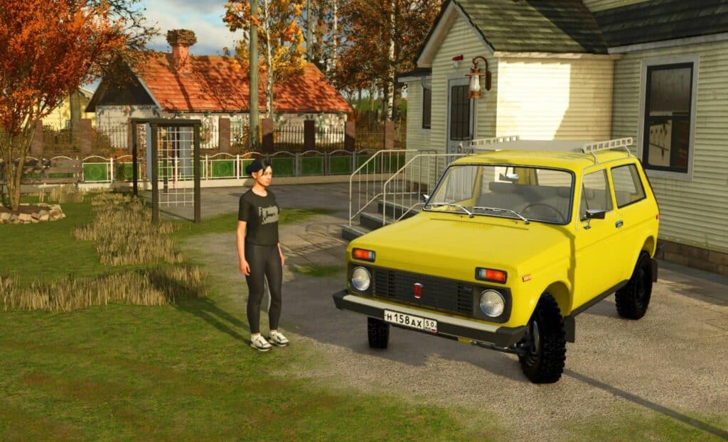 FS25 NIVA 4X4 v1.0 - FS 25 Cars Mod Download