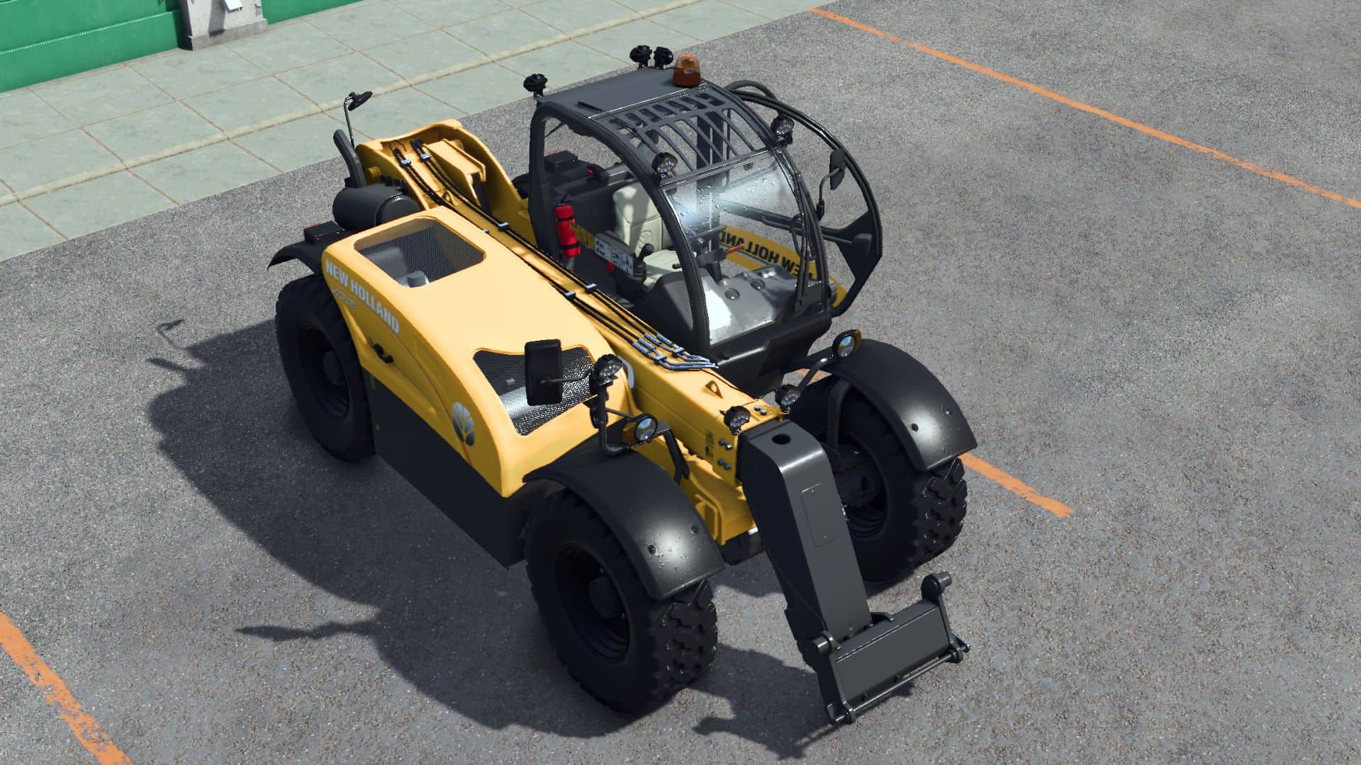 FS25 New Holland TH & LM V1 (1) - Farming simulator 19 / 17 / 15 Mod