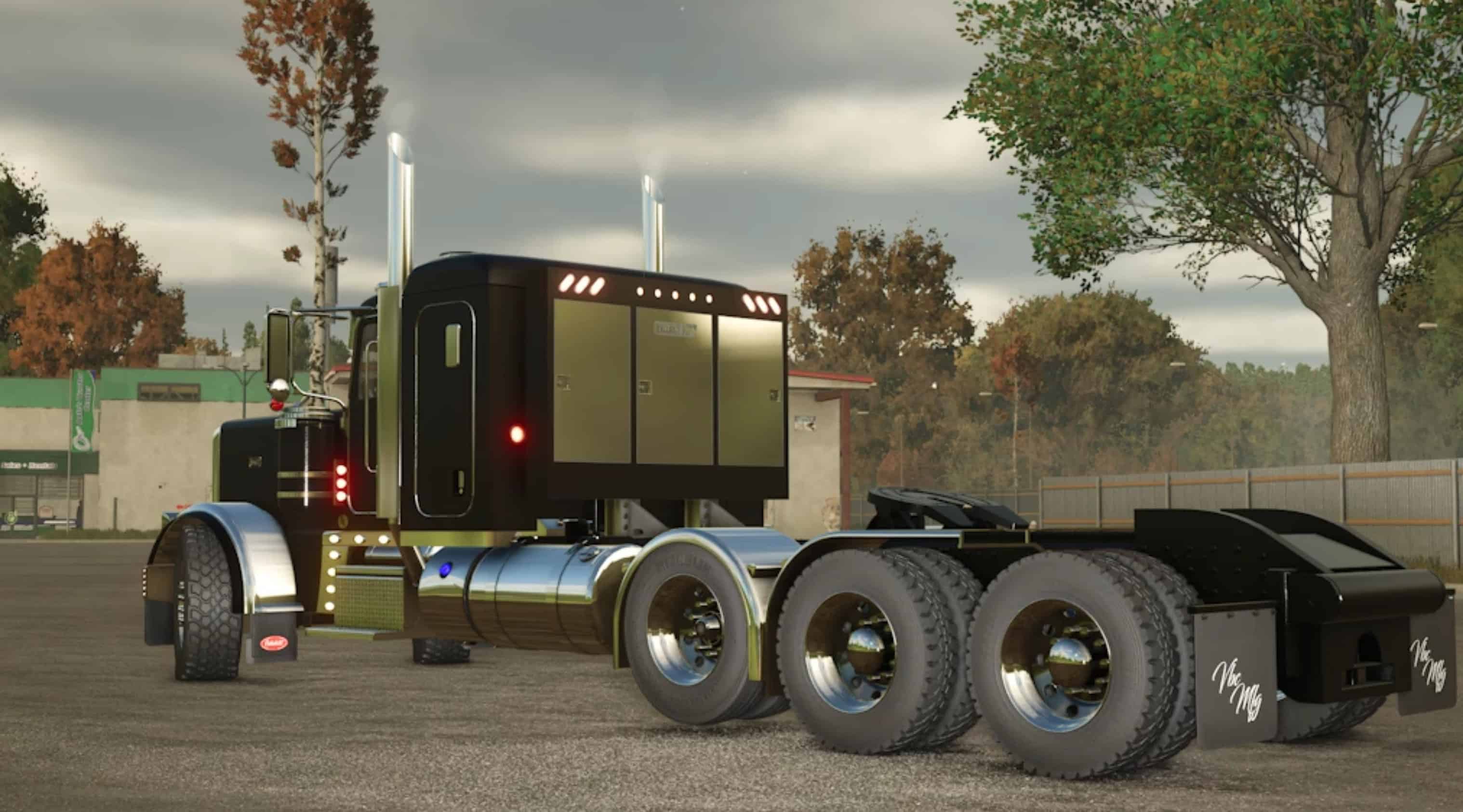 FS25 Peterbilt 389 v1.0 - FS 25 Trucks Mod Download