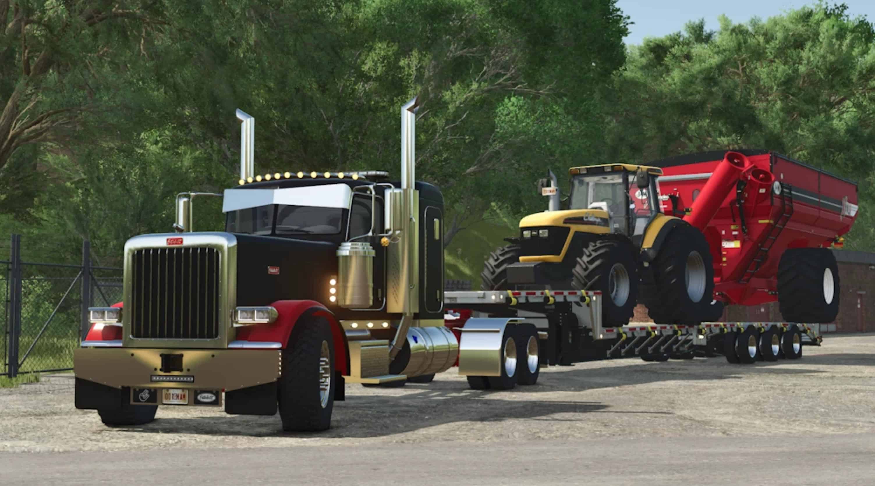 FS25 Peterbilt 389 v1 (3) - Farming simulator 19 / 17 / 15 Mod