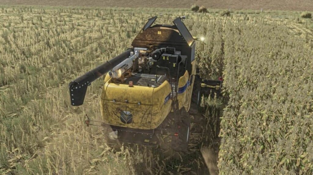 FS25 Realistic Maize Texture v1 (2) - Farming simulator 19 / 17 / 15 Mod