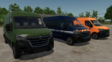 FS25 Renault Master v1.0 - FS 25 Vehicles Mod Download