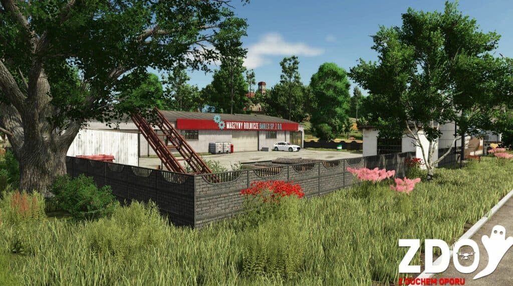 FS25 Rysiowice Poland Map v1.0 - FS 25 Maps Mod Download
