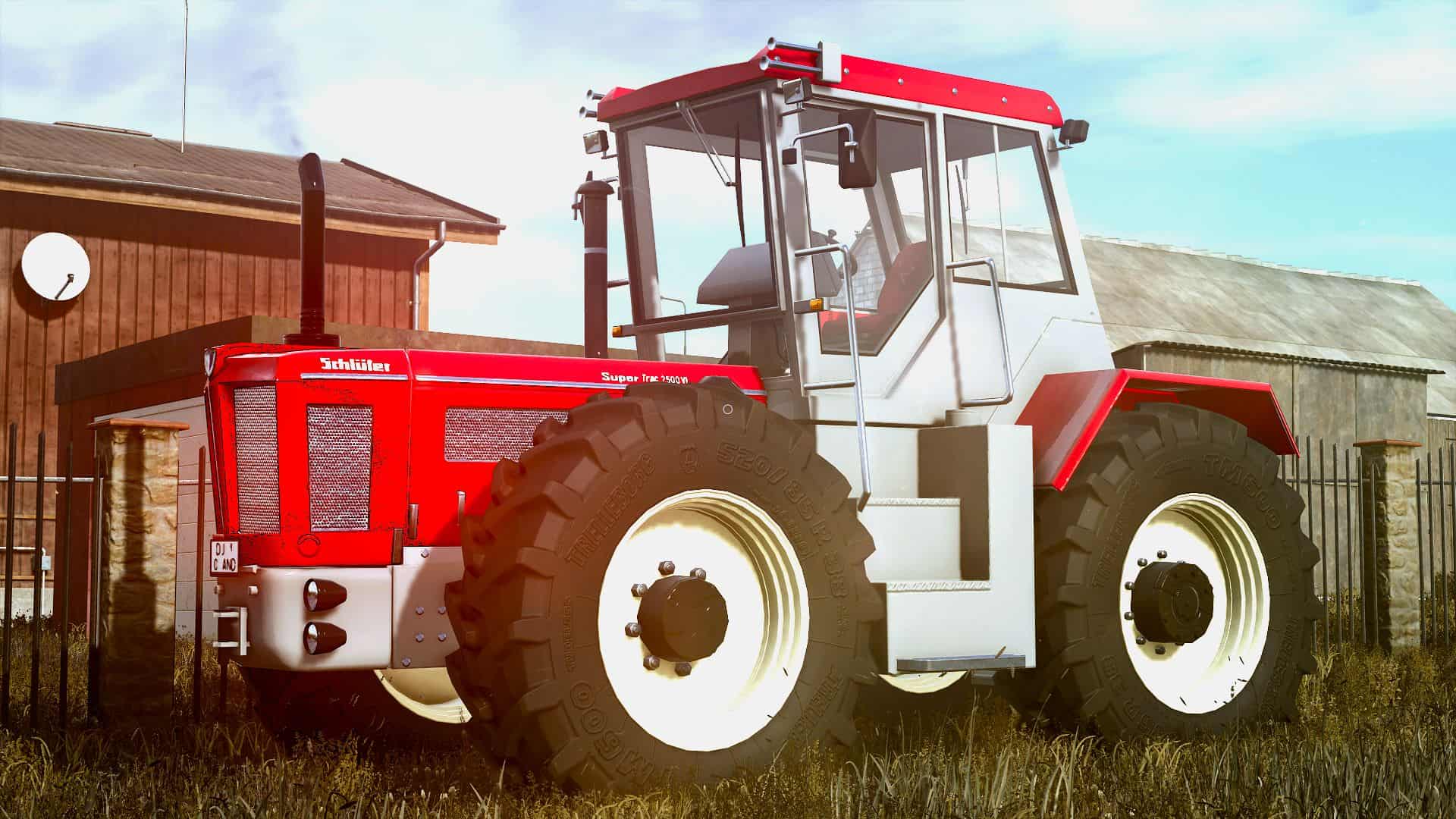 FS25 Schlüter 2500 VL V1.0 - FS 25 Tractors Mod Download