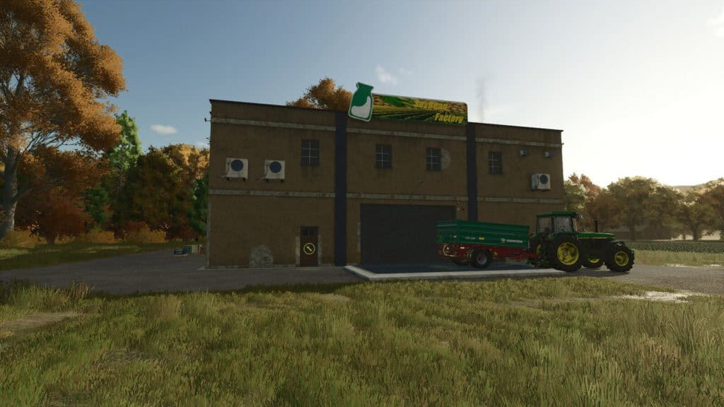 FS25 Soybean Factory v1 (1) - Farming simulator 19 / 17 / 15 Mod