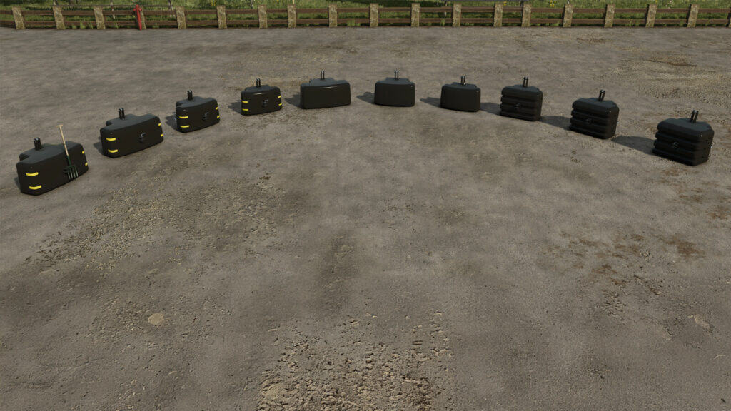 FS25 Tenwinkel Weight Pack v1 (1) - Farming simulator 19 / 17 / 15 Mod