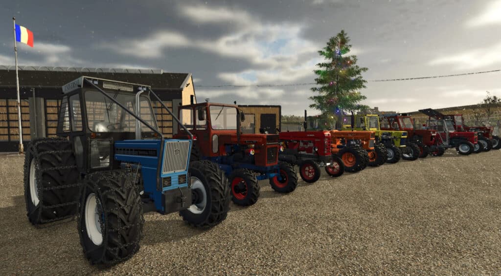 FS25 UTB 650 (Pack of 8 tractors) v1.0 - FS 25 Tractors Mod Download