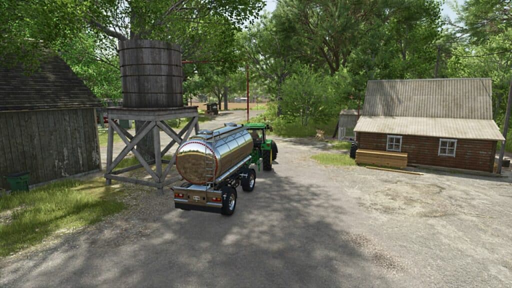 FS25 Water Tower Old V1 (2) - Farming simulator 19 / 17 / 15 Mod