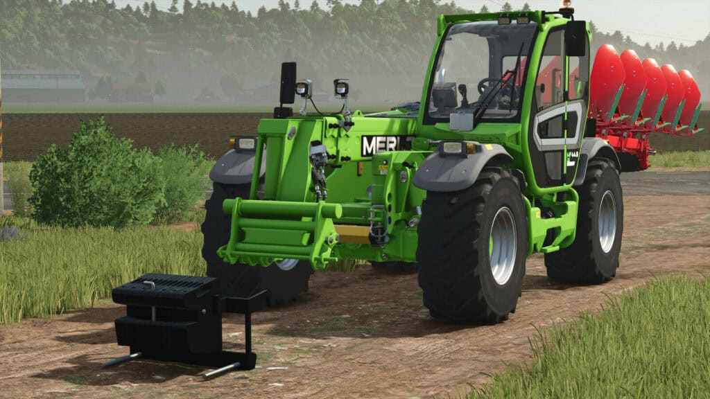 FS25 Weight For Telehandler v1.0 - FS 25 Implements & Tools Mod Download