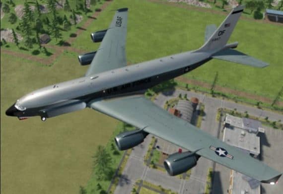 FS22 Boeing WC-135 US AIR FORCE v1.0 - FS 22 Vehicles Mod Download