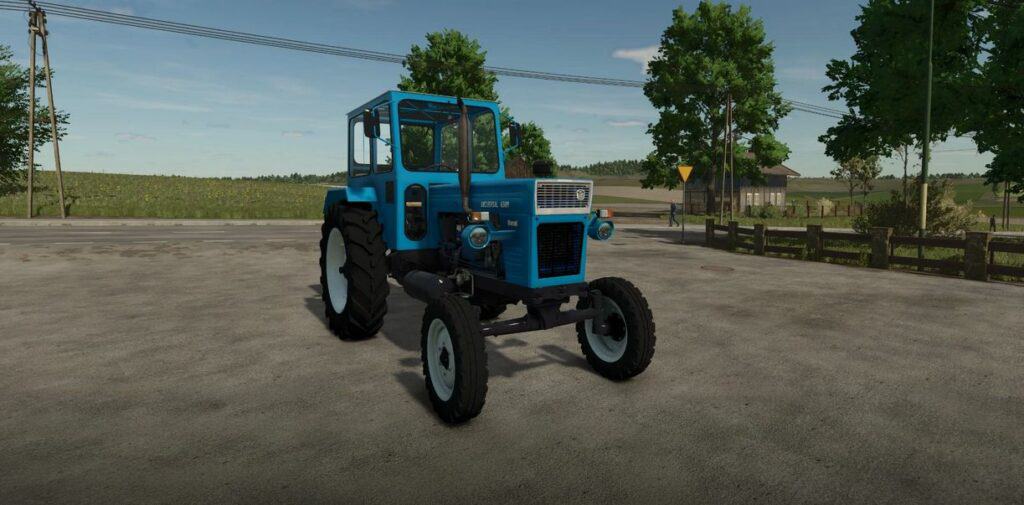 FS22 U650 Albastru v1.0 - FS 22 Tractors Mod Download