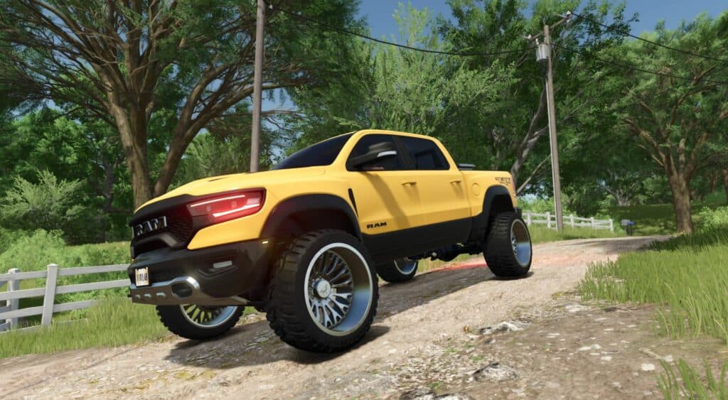 FS25 2021 Ram TRX v1.2.0 (6) - Farming simulator 19 / 17 / 15 Mod