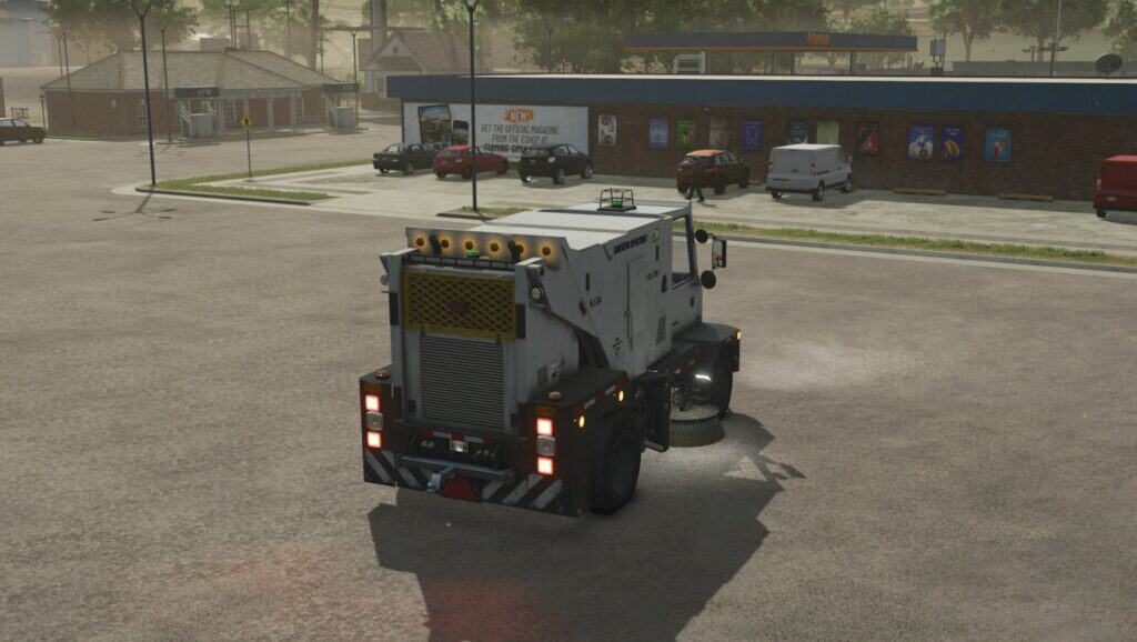 FS25 21XE205 Sweeper V1 (5) - Farming simulator 19 / 17 / 15 Mod