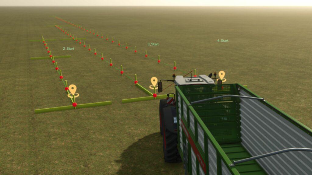 FS25 AutoDrive straight Forward V1.0 - Farming simulator 19 / 17 / 15 Mod