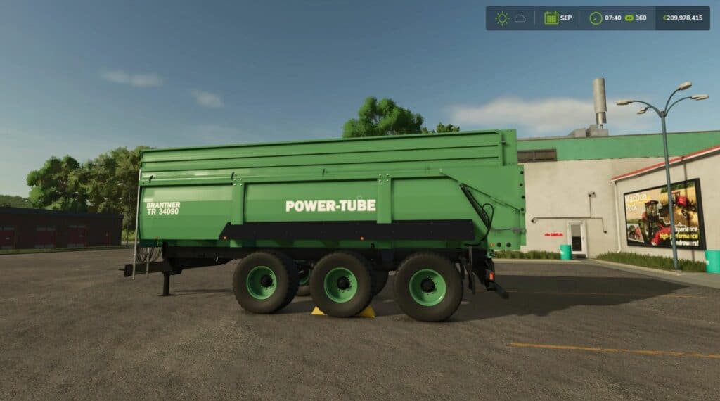 FS25 BRANTNER TR 34090 v2.0 - FS 25 Trailers Mod Download