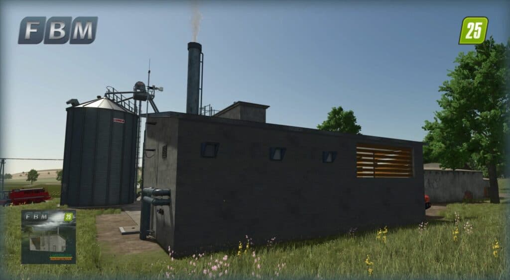 FS25 Biomass Power Plant v1 (4) - Farming simulator 19 / 17 / 15 Mod