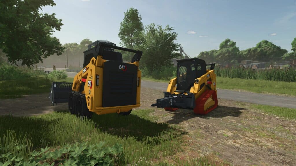 FS25 Cat 259D v1.0 - FS 25 Forklifts / Excavators Mod Download