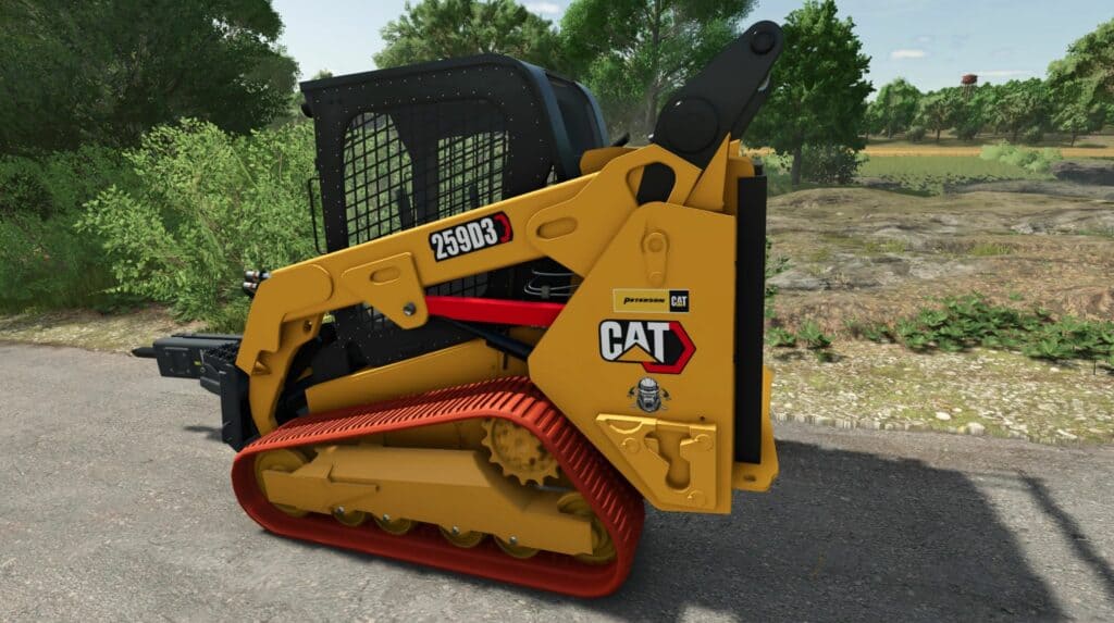 FS25 Cat 259D v1 (4) - Farming simulator 19 / 17 / 15 Mod