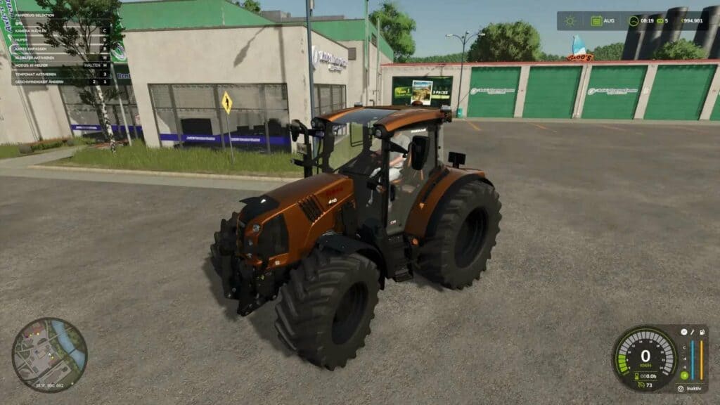 FS25 Claas Arion 470-410 v1.0 - FS 25 Tractors Mod Download