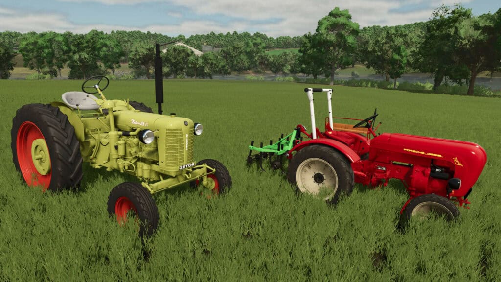 FS25 Classic Tractors Pack v1 (6) - Farming simulator 19 / 17 / 15 Mod