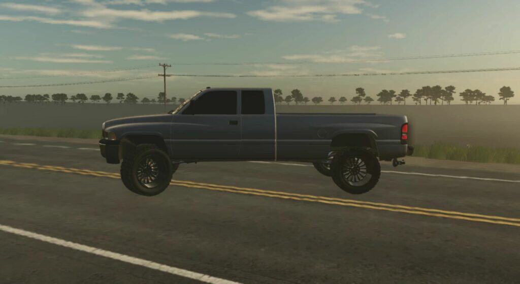 FS25 Dodge 2500 Ross Modding v1 (1) - Farming simulator 19 / 17 / 15 Mod