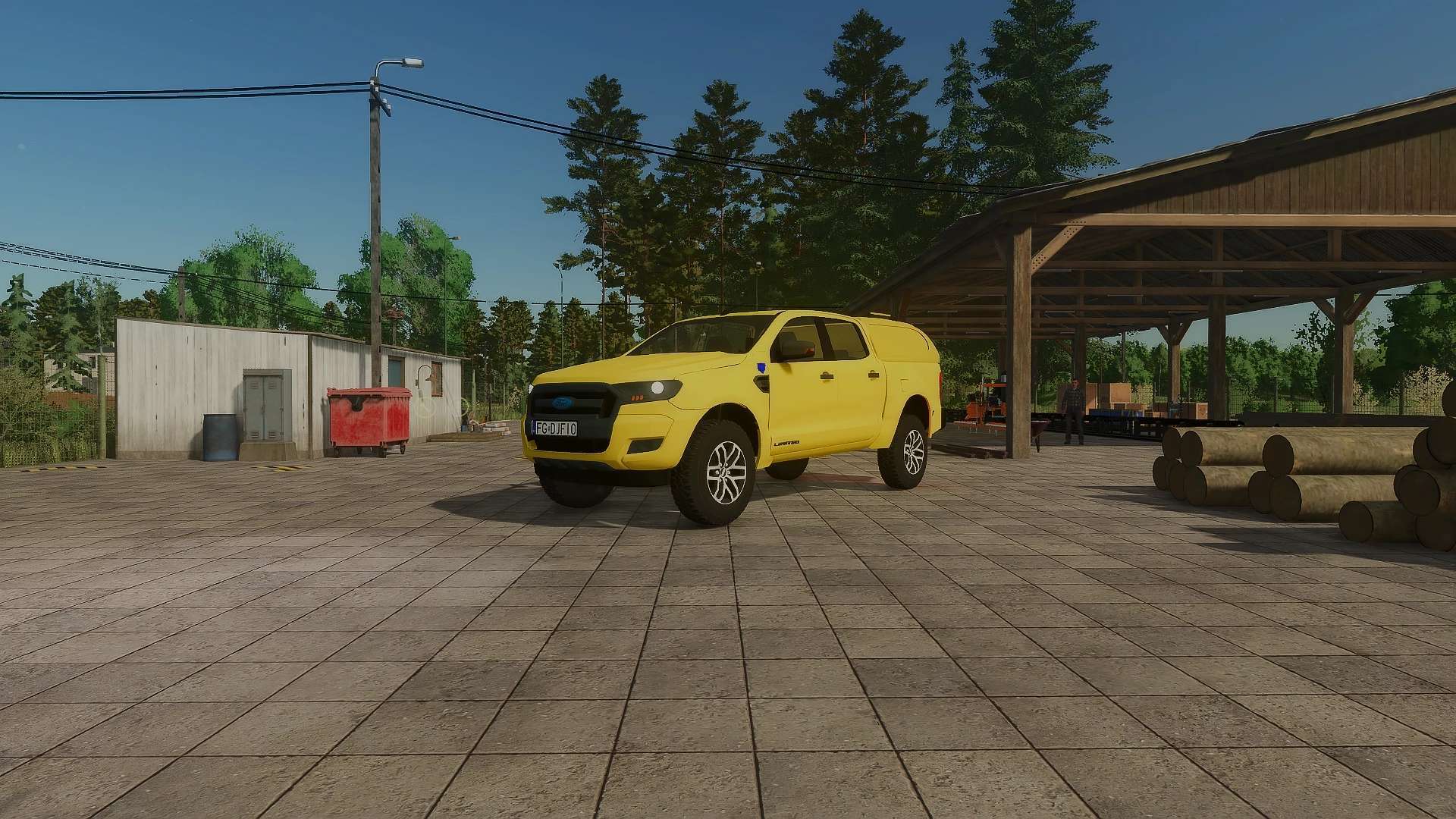 FS25 Ford Ranger 4×4 v1.0 - Farming simulator 19 / 17 / 15 Mod