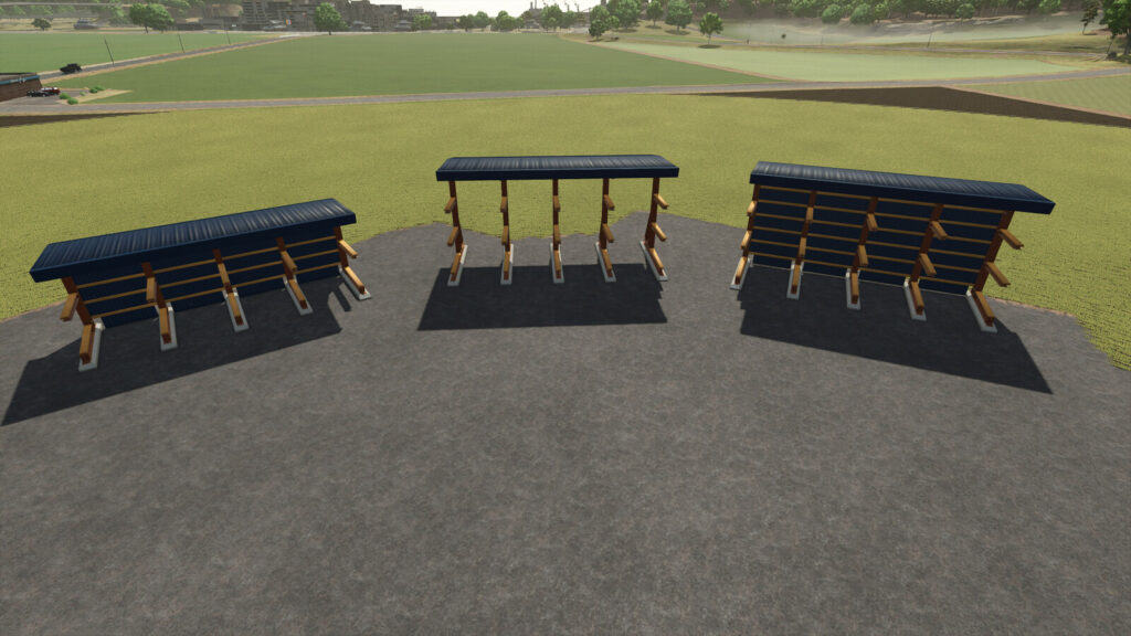 FS25 Header Rack Pack v1 (3) - Farming simulator 19 / 17 / 15 Mod