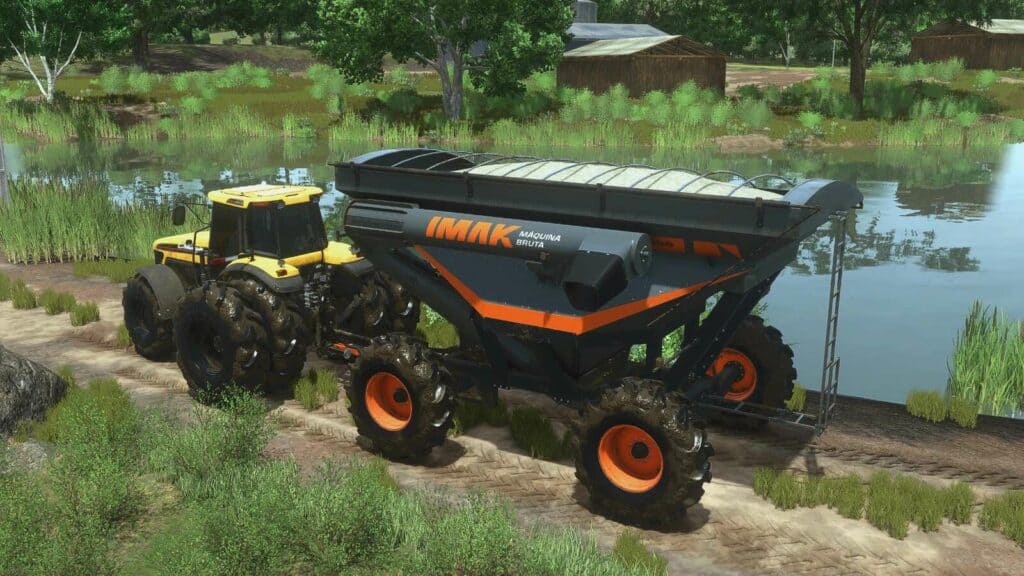 FS25 IMAK Grain Trailer CG 28500 v1.0 - FS 25 Trailers Mod Download