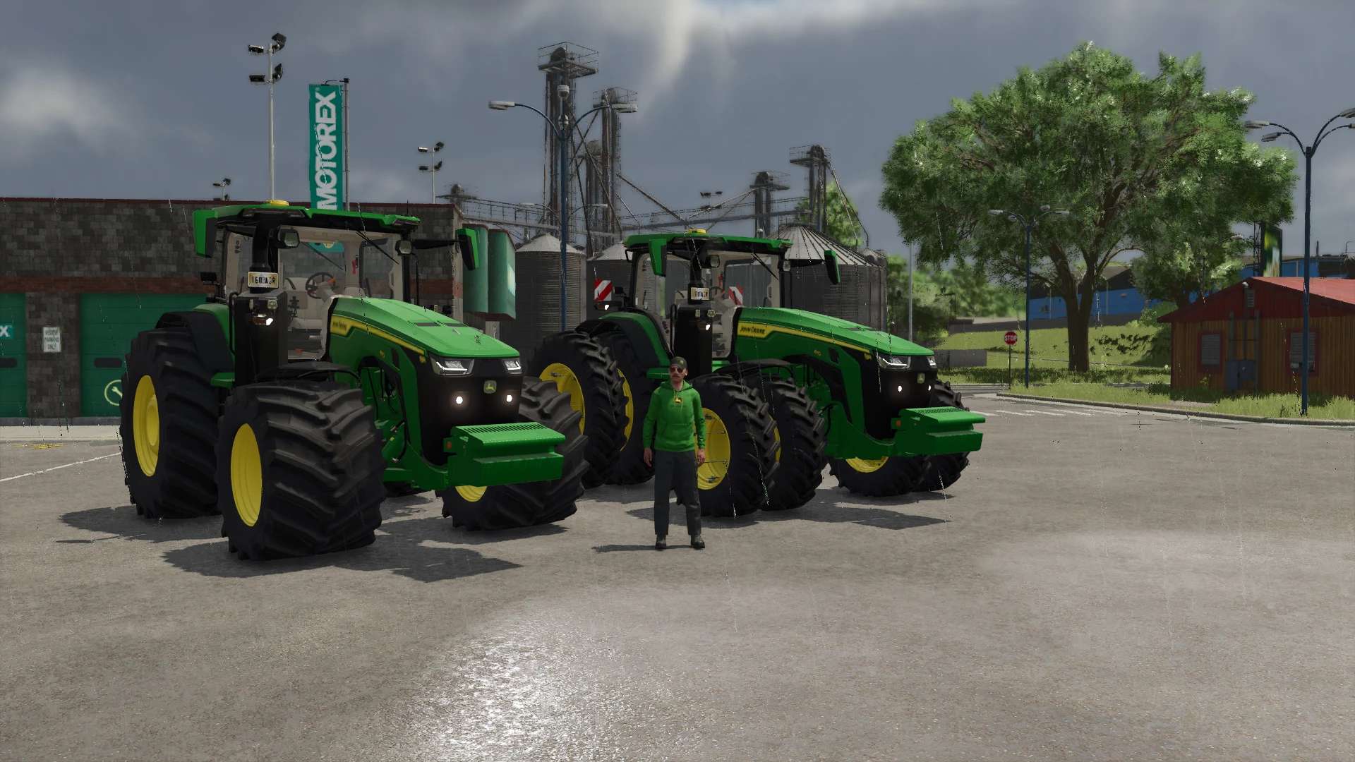 FS25 JD 8R John Deere v1 (4) - Farming simulator 19 / 17 / 15 Mod