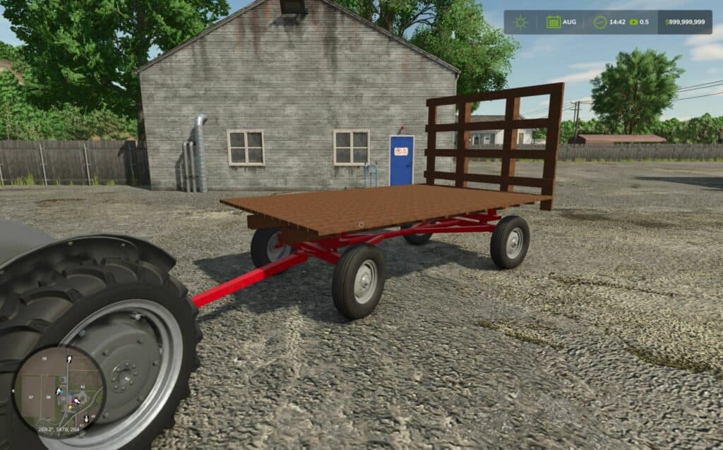 FS25 John Deere Barge Wagon v1 (4) - Farming simulator 19 / 17 / 15 Mod