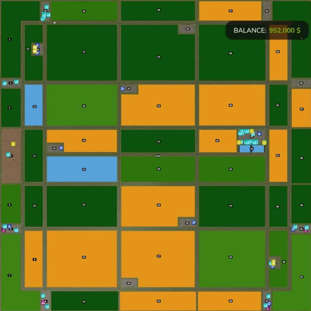 FS25 Juotca Flat Map 16X V1.3.0.0 - FS 25 Maps Mod Download