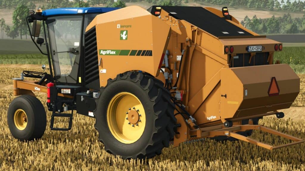 FS25 Lizard Agriflex Self Propelled Baler v1.0 - FS 25 Combines Mod Download