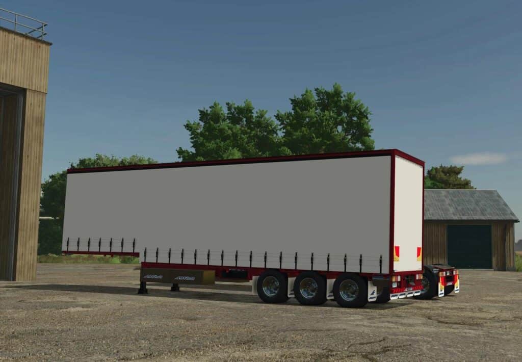 FS25 MaxiTrans Freighter Taughtliners v1.0 - FS 25 Trailers Mod Download