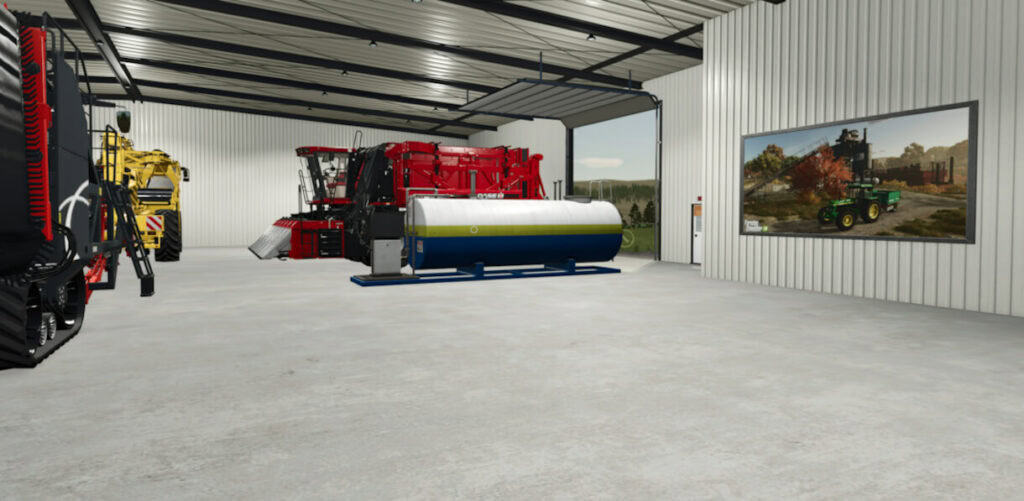 FS25 Modern Shed Pack V1 (1) - Farming simulator 19 / 17 / 15 Mod