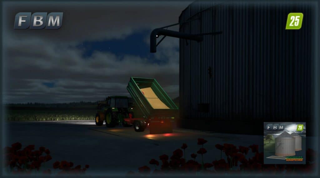 FS25 Old farm silo V1.0 - FS 25 Objects Mod Download