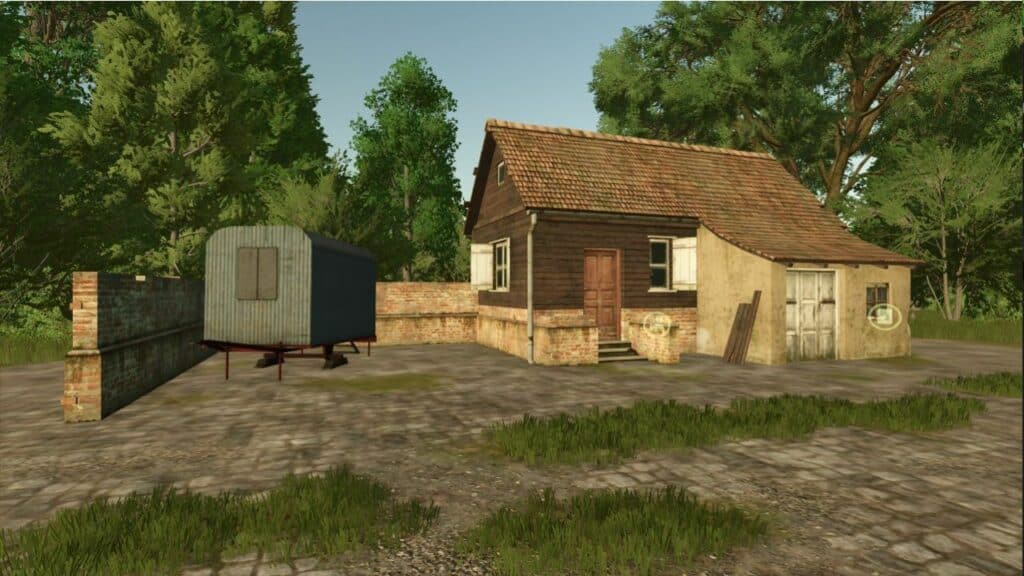 FS25 Old farmhouse V1 (3) - Farming simulator 19 / 17 / 15 Mod
