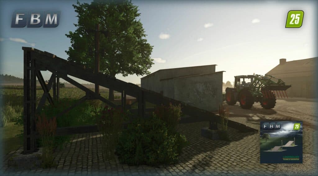 FS25 Old loading ramps V1 (1) - Farming simulator 19 / 17 / 15 Mod