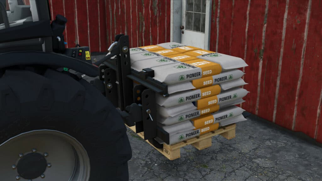 FS25 Pallet And Bale Fork Pack v1 (4) - Farming simulator 19 / 17 / 15 Mod