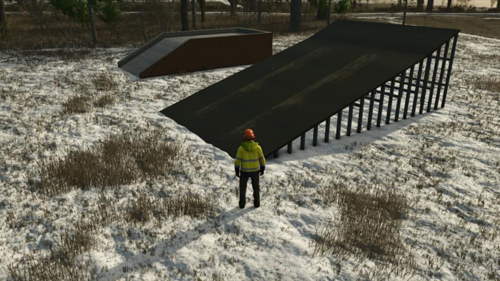 FS25 Placeable Ramp v1 (1) - Farming simulator 19 / 17 / 15 Mod
